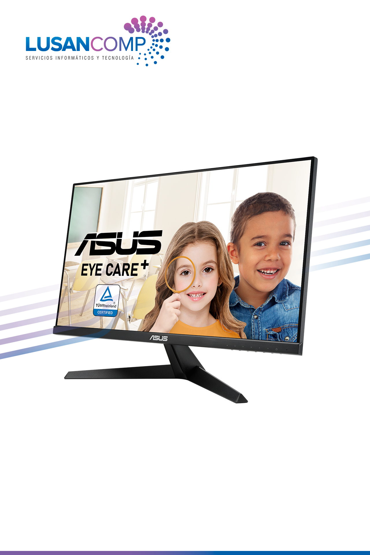 Monitor Asus Vy249he 23.8" - Lusancomp Cia. Ltda.