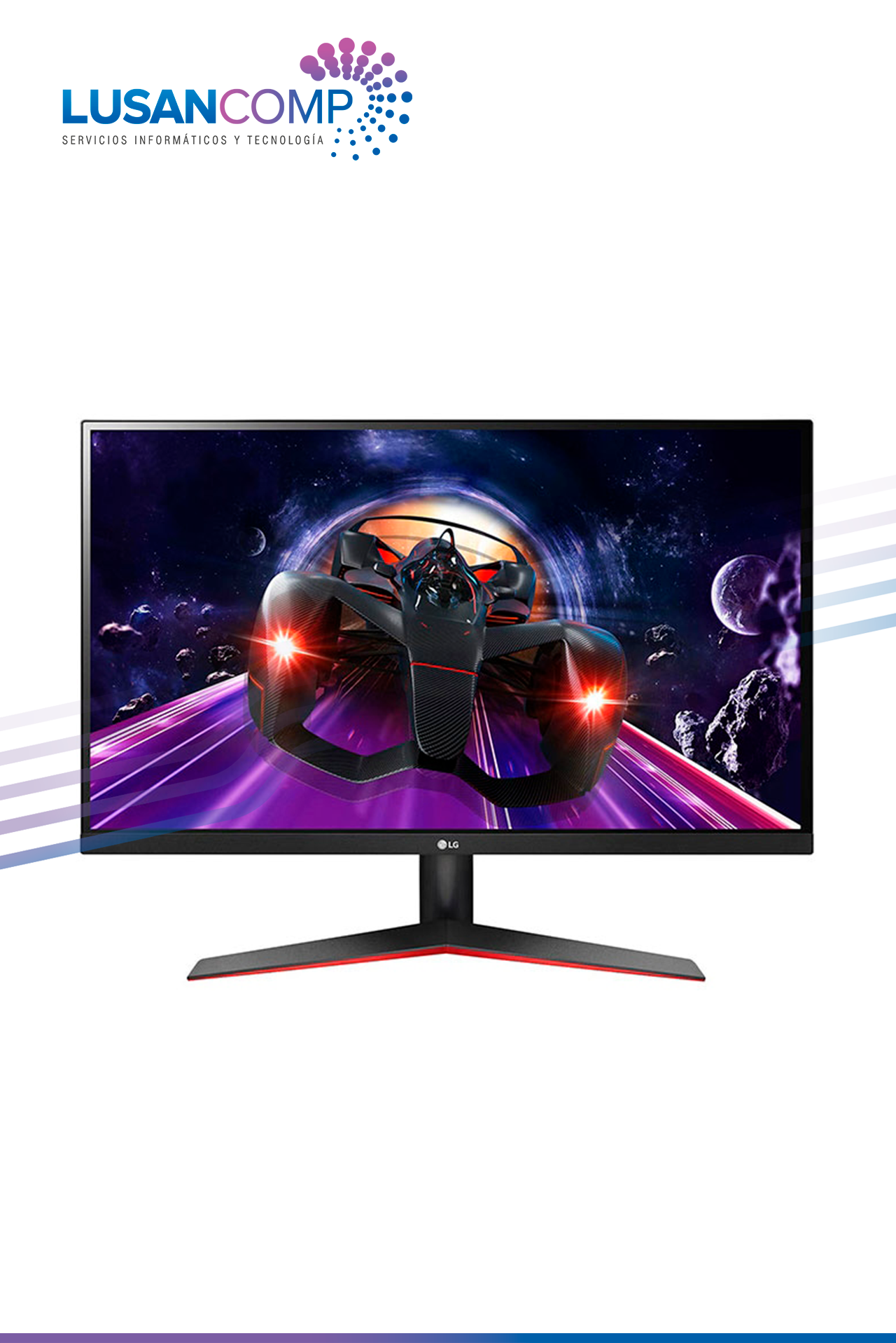 Monitor LG 24MP60G 23.8" - Lusancomp Cia. Ltda.