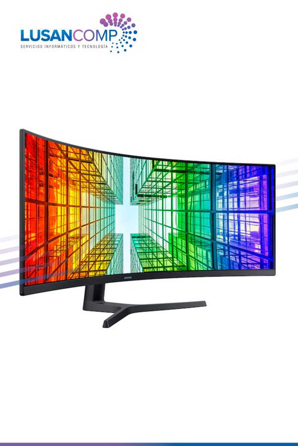 Monitor Samsung 49" Viewfinity S95ua QHD Curvo - Lusancomp Cia. Ltda.